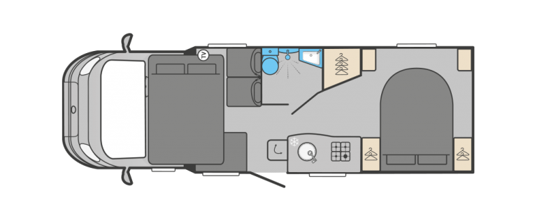 5 Island Bed Motorhome Layouts 2022 | Under the Awnings